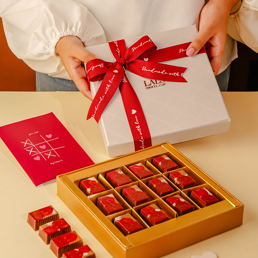Kunafa Love Box - 12 pcs – Lals - Chocolate and Gifting Brand in Pakistan