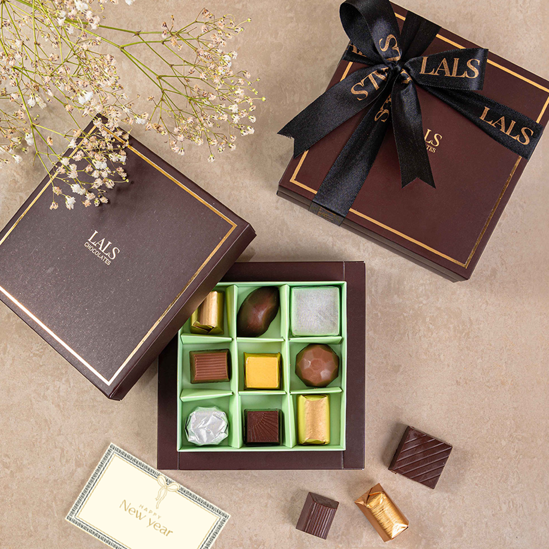 Classic Brown 9 pcs – Lals - Chocolate and Gifting Brand in Pakistan