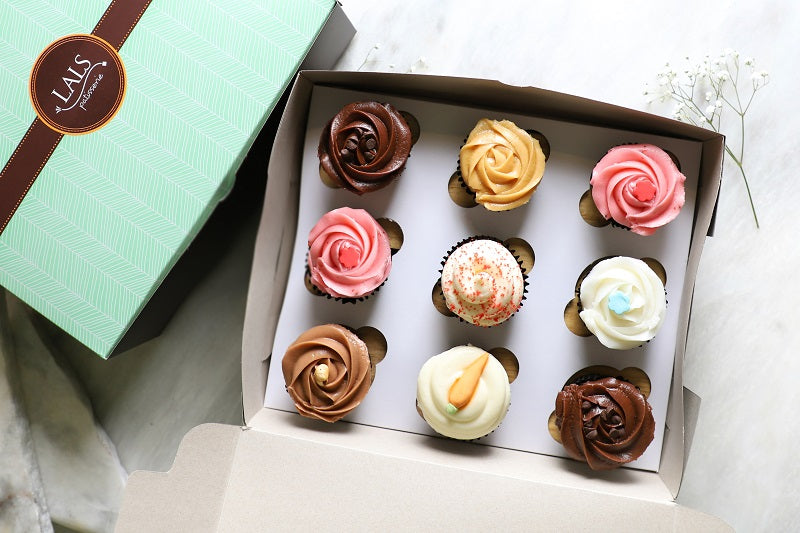 Cupcakes - Box of 4 - KHI ONLY – Lals - Chocolate and Gifting Brand in ...