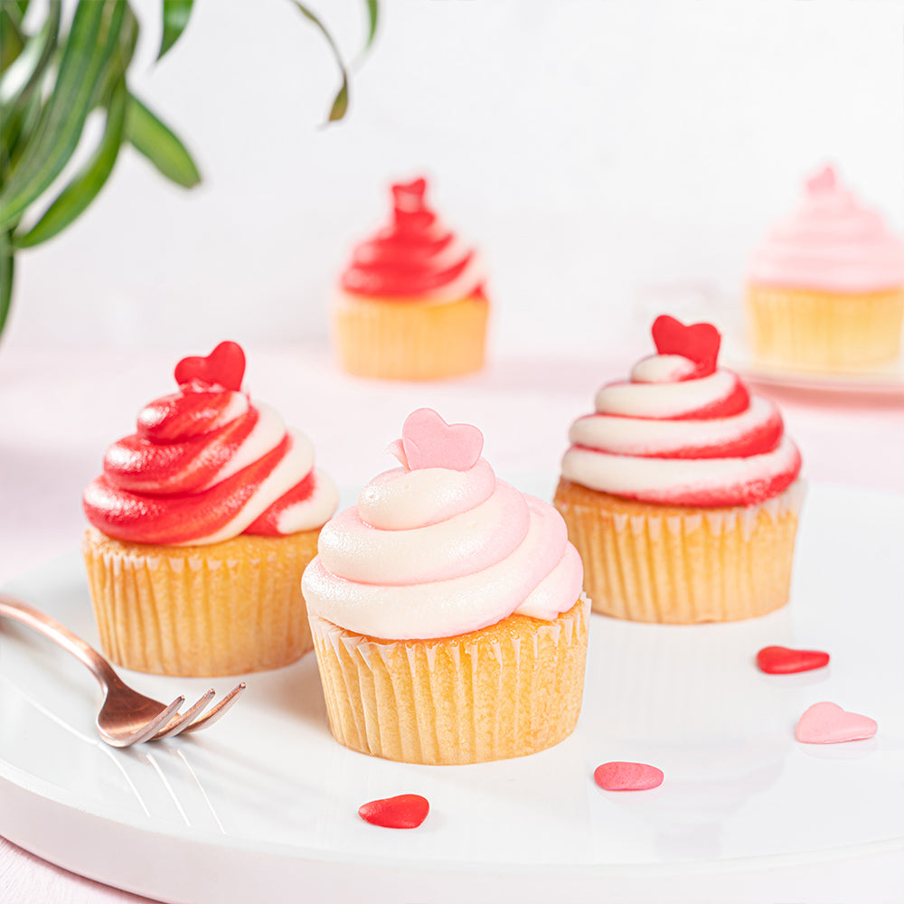 Valentines Day Cupcakes (Box of 6) - KHI & ISL ONLY – Lals - Chocolate ...
